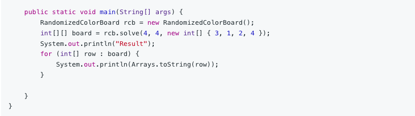 Solved public static void main(String[] args) \{ | Chegg.com