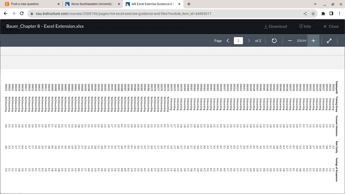 Solved You just learned how to evaluate a training program | Chegg.com