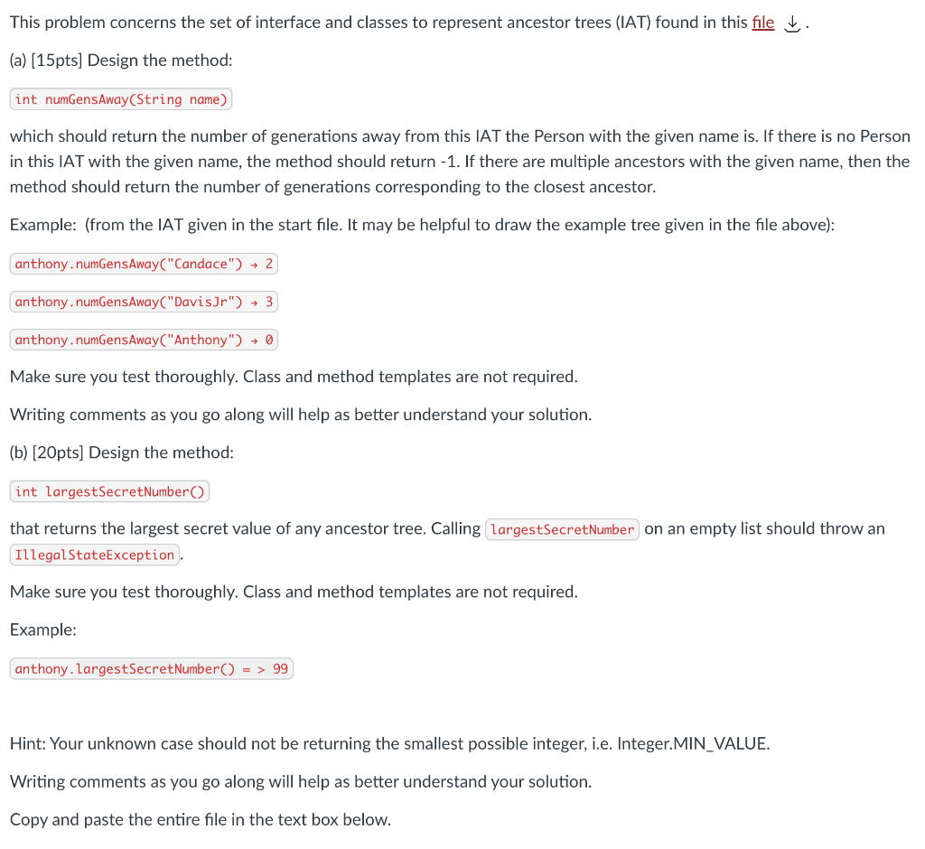 Solved This problem concerns the set of interface and | Chegg.com