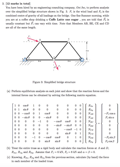 Solved 3. 12 marks in total You have been hired by an | Chegg.com