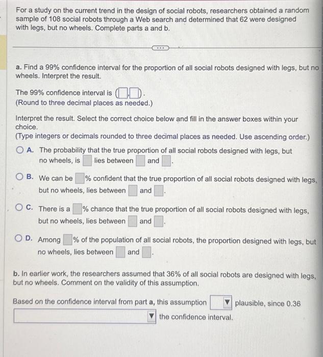 Solved For a study on the current trend in the design of | Chegg.com