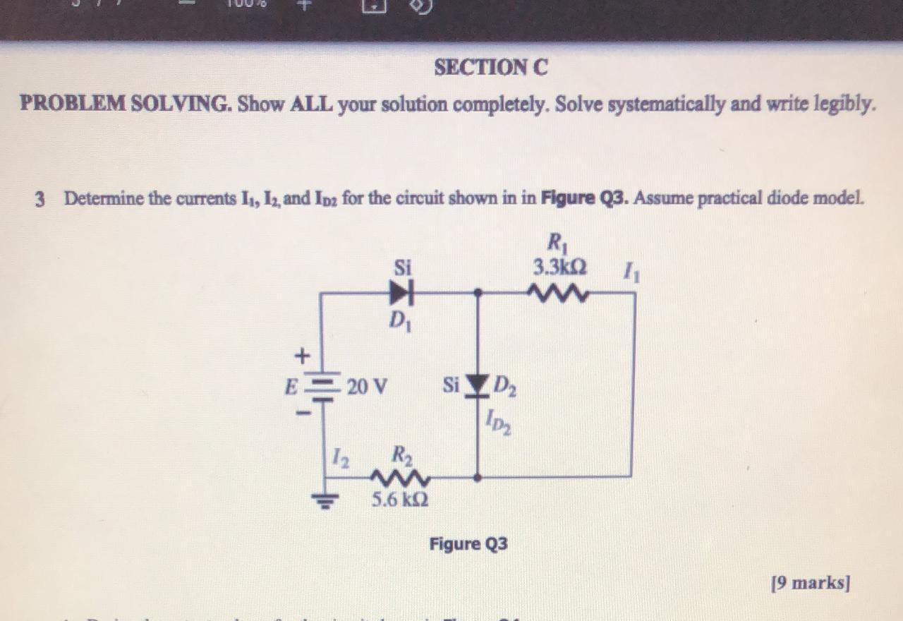 Solved SECTION C PROBLEM SOLVING. Show ALL your solution | Chegg.com
