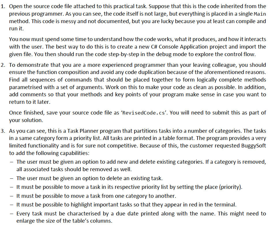 Solved 1. Open the source code file attached to this | Chegg.com