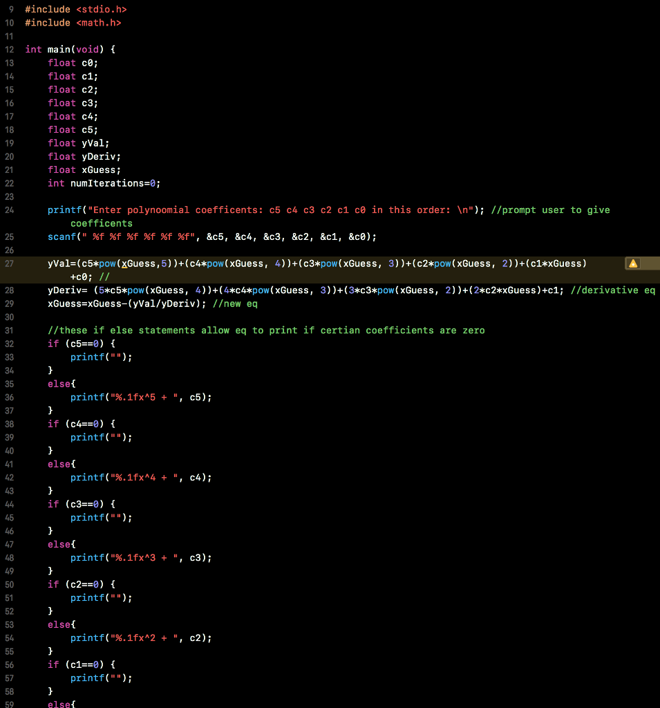 Solved Problem 2: Polynomial Root Calculation Problem | Chegg.com