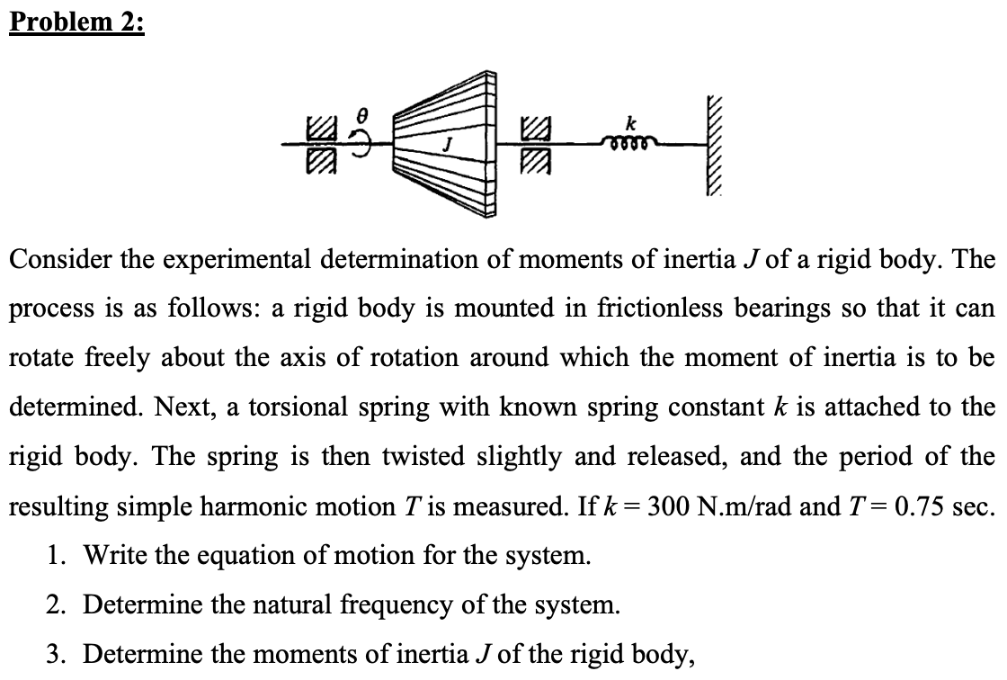Solved System Dynamics and Control: please solve it using | Chegg.com