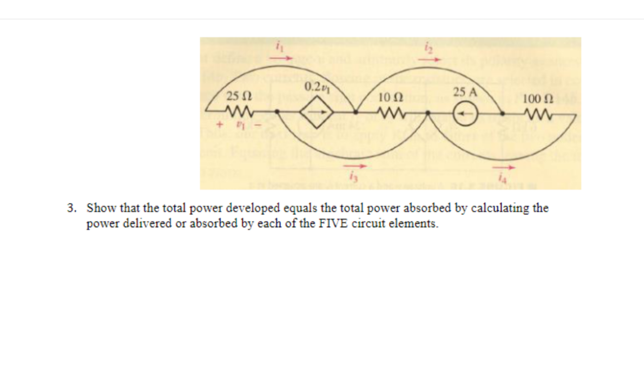 Solved Show that the total power developed equals the total | Chegg.com
