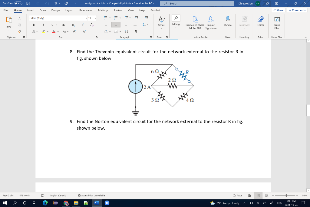 Solved AutoSave on Assignment - 16) - Compatibility Mode - | Chegg.com