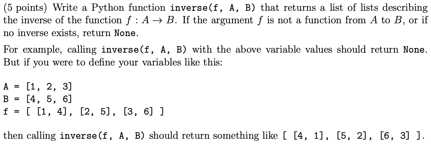 Solved def some_function(): # Your code here def | Chegg.com