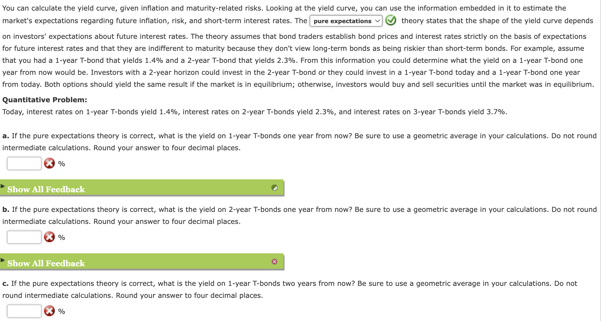 Solved You can calculate the yield curve, given inflation | Chegg.com
