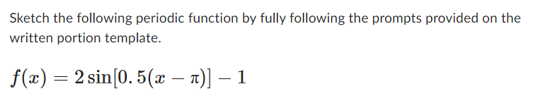 Solved Graph the following periodic function. For full | Chegg.com