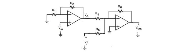 Solved For the circuit below R1=1k , R2=499k , R6=2k , | Chegg.com