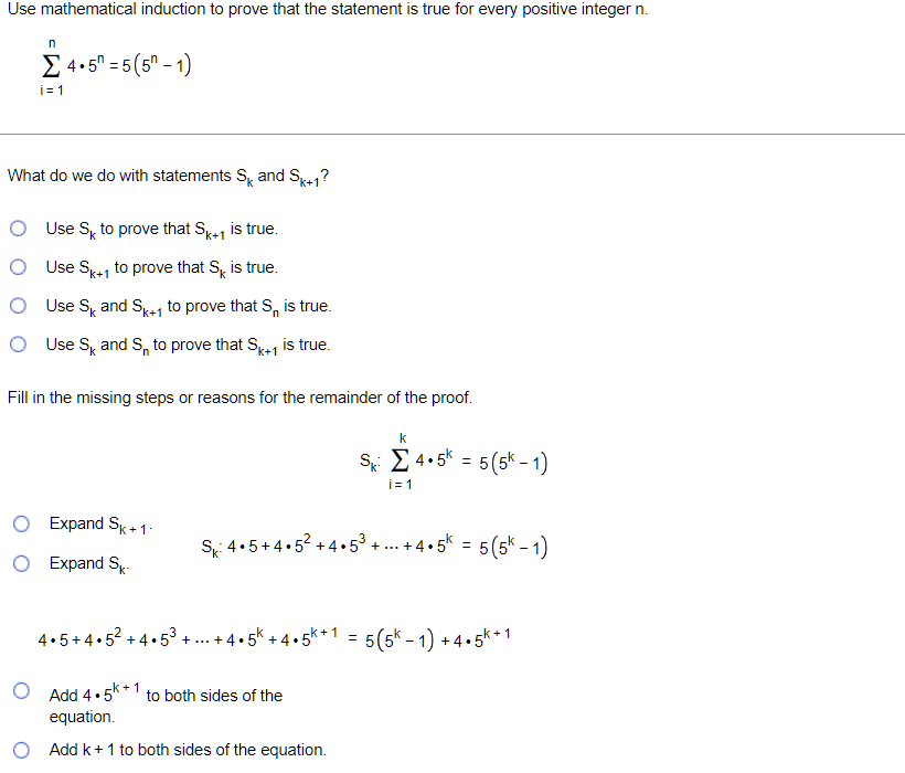 Solved Use mathematical induction to prove that the | Chegg.com