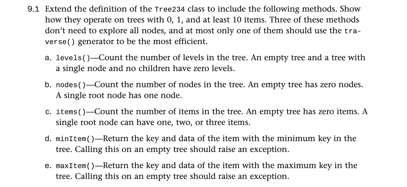 Solved Please add the methods to the python program attached | Chegg.com