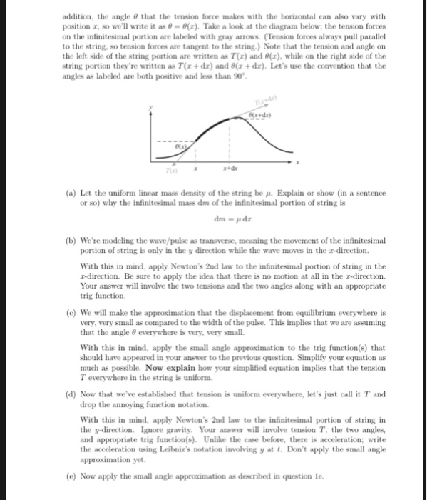 Solved 2 Waves On A String In This Problem You Will