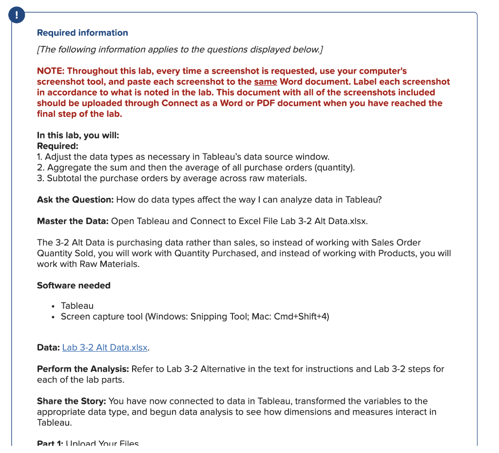 Solved ! Required information (The following information | Chegg.com