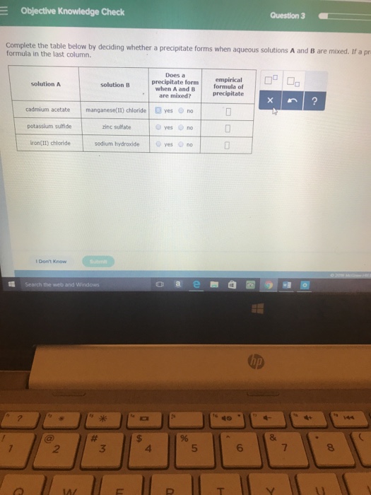 Solved Objective Knowledge Check Question 3 Complete the | Chegg.com