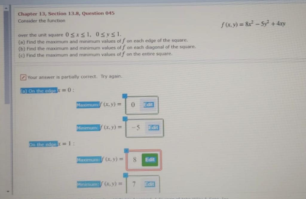 Solved Chapter 13, Section 13.8, Question 045 Consider the | Chegg.com Solved Chapter 13, Section 13.8, Question 045 Consider the | Chegg.com