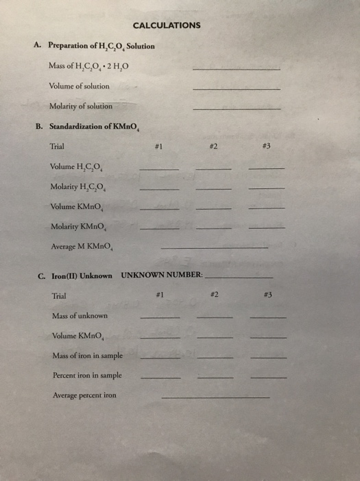 Solved Name Date Instructor's Signature Lab Section DATA A. | Chegg.com