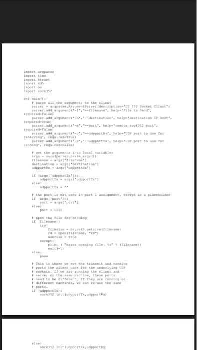 CS 352 Spring 2017 Programming Project Part 1 1. | Chegg.com