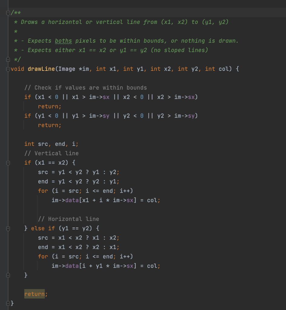 Solved 5/** * This function runs the list of commands to | Chegg.com
