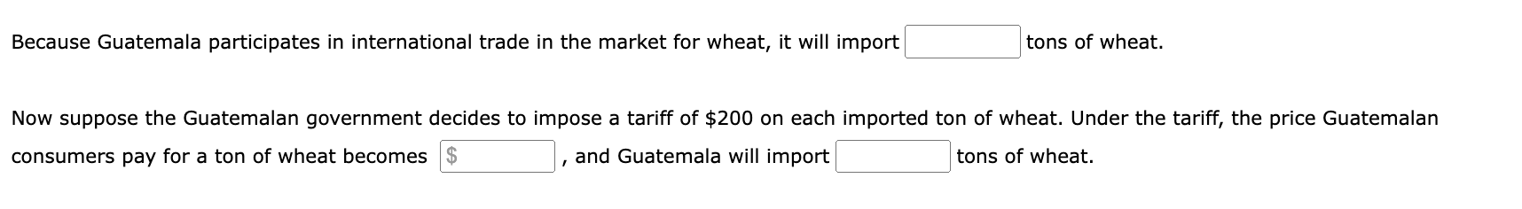 Solved 3. Welfare effects of a tariff in a small country | Chegg.com
