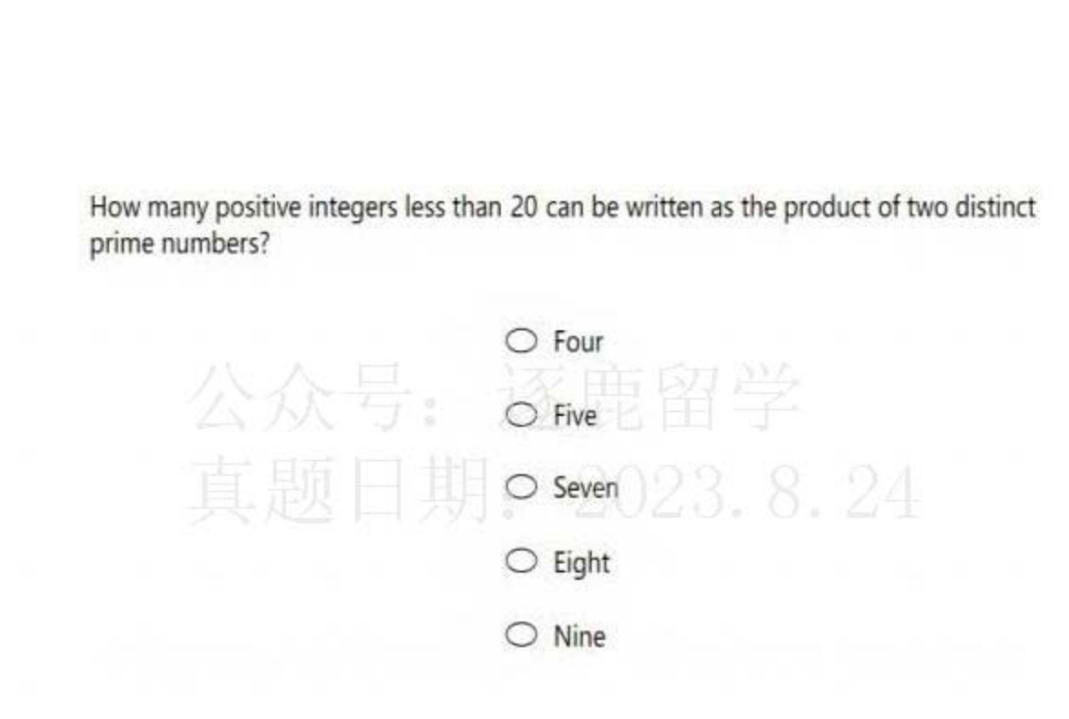 Solved How many positive integers less than 20 can be | Chegg.com