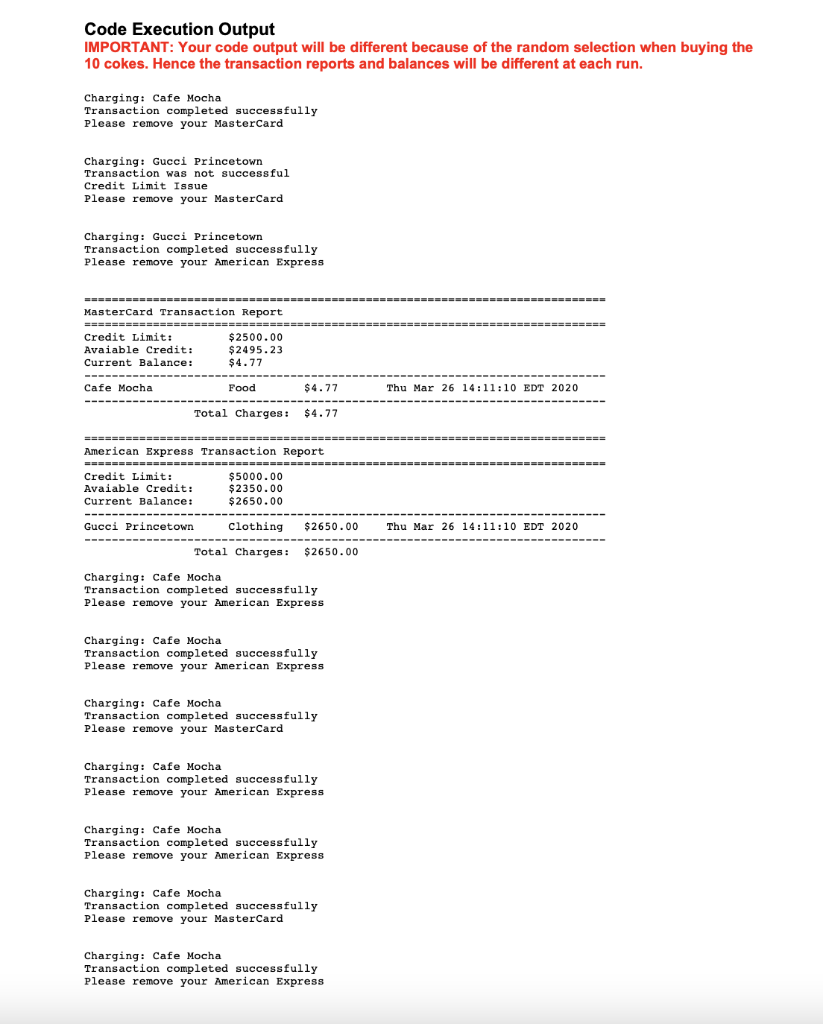 COP2210: Project 3 Important: Do not copy someone's | Chegg.com