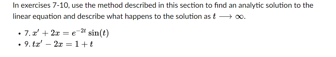 Solved In exercises 7−10, use the method described in this | Chegg.com