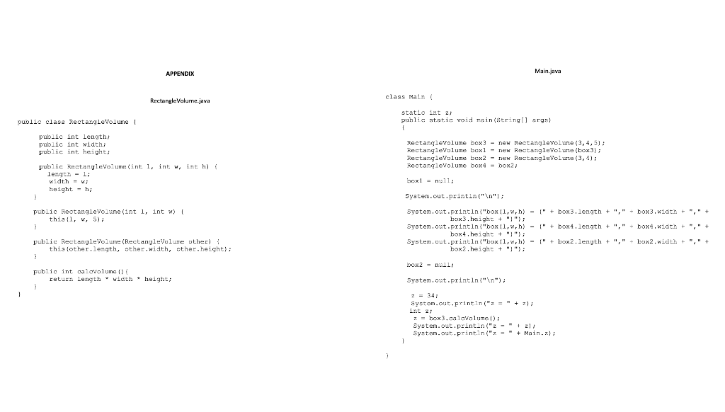 Solved Please refer to the code in the Appendix (pages 3 - | Chegg.com