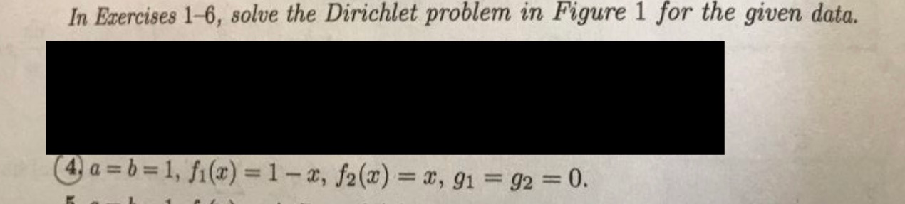 Solved In Exercises 1-6, solve the Dirichlet problem in | Chegg.com