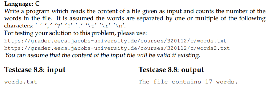 Solved make 2 files of these words.txt and words2.txt . Our | Chegg.com