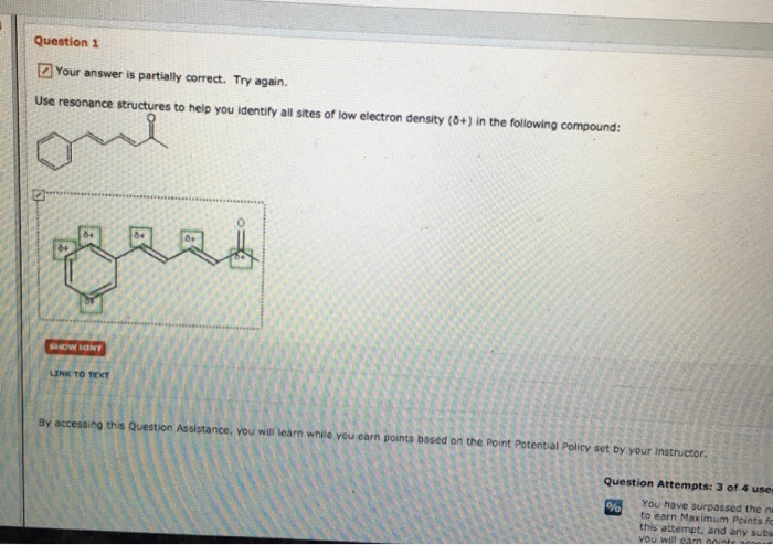 Solved Use resonance structures to help you identify ail | Chegg.com