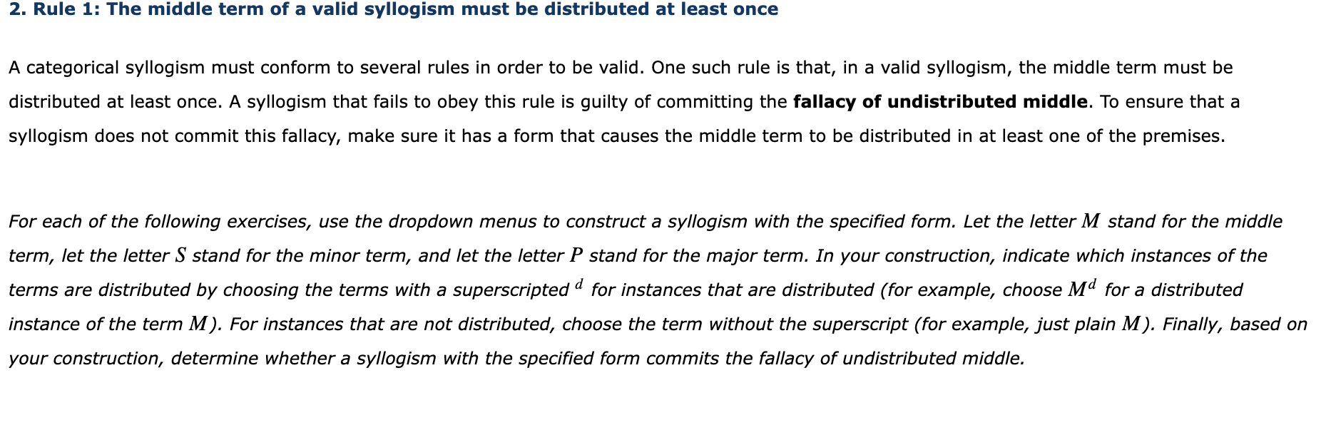 A categorical syllogism must conform to several rules | Chegg.com
