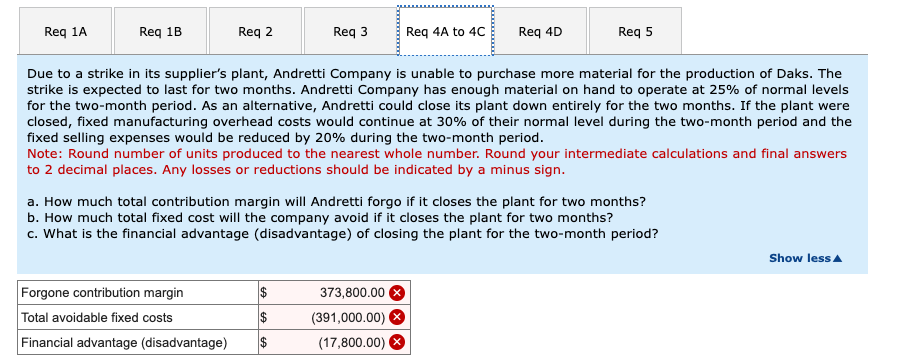 Solved Problem 6-19 (Algo) Relevant Cost Analysis in a | Chegg.com