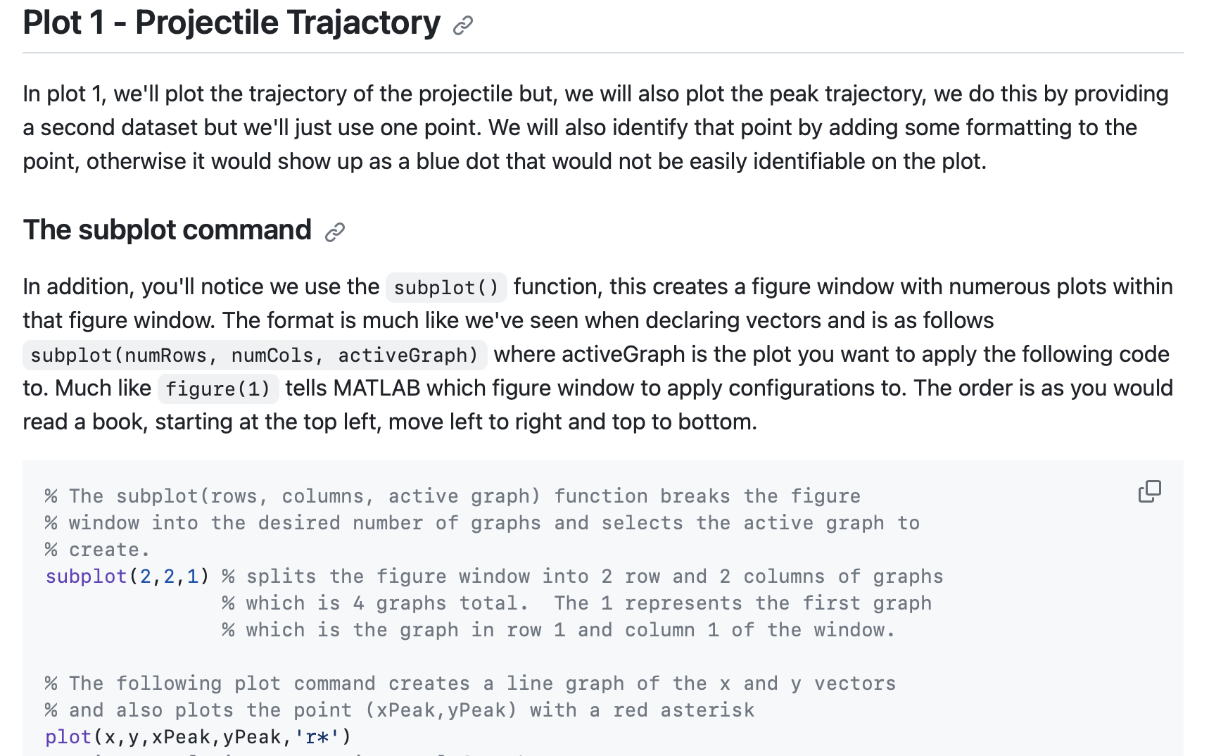 Solved \% Define GRAVITY in m/s∧2 GRAVITY=9.81; % Ask for | Chegg.com