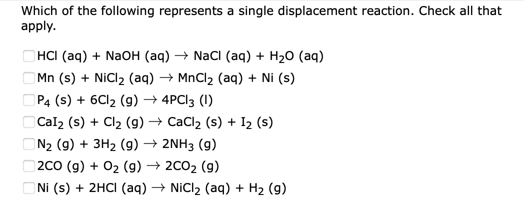 Solved Which of the following represents a single | Chegg.com