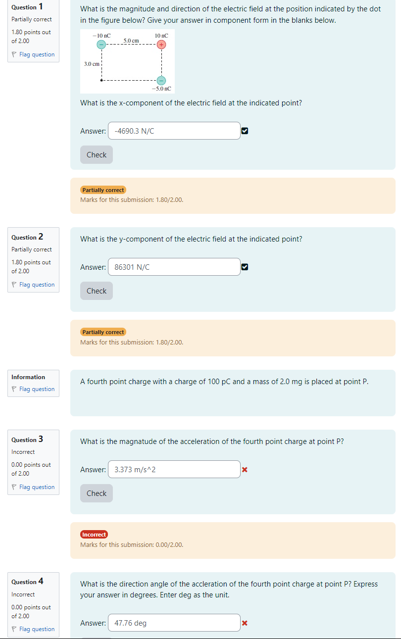 Solved I need help with my mistakes, what are the right | Chegg.com