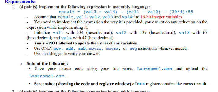 Solved 1. (4 points) Implement the following expression in | Chegg.com