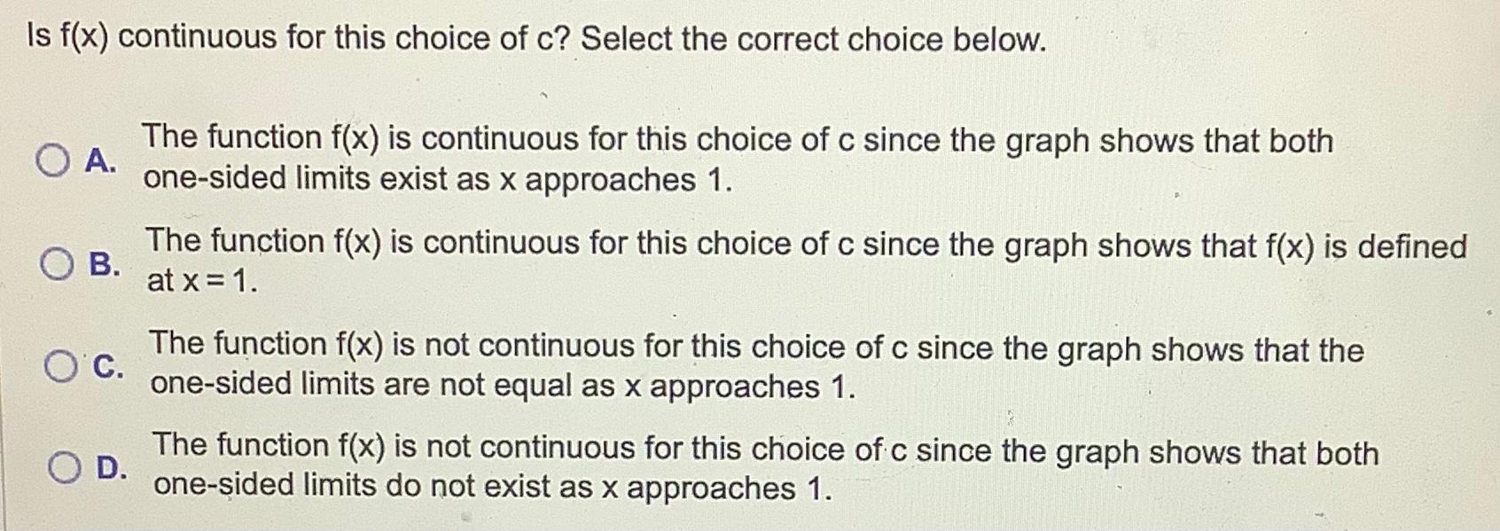 Solved Let f(x) be the function given below. f(x)={x12x+c | Chegg.com