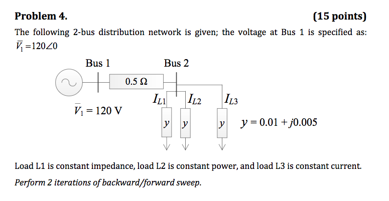Solved Note on Problem 4: for the three loads, the voltage | Chegg.com