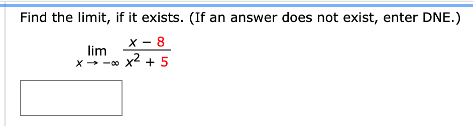 Solved Evaluate the limit using the appropriate properties | Chegg.com