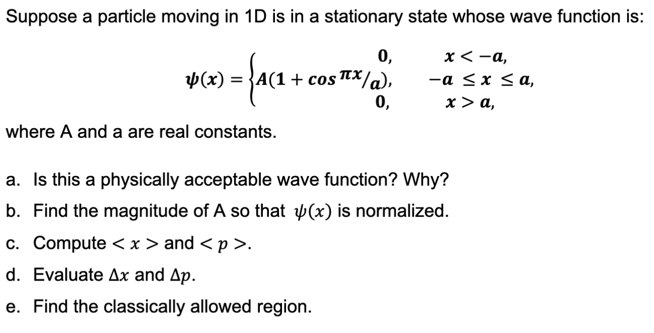 Solved How do I know if this is a physically acceptable | Chegg.com