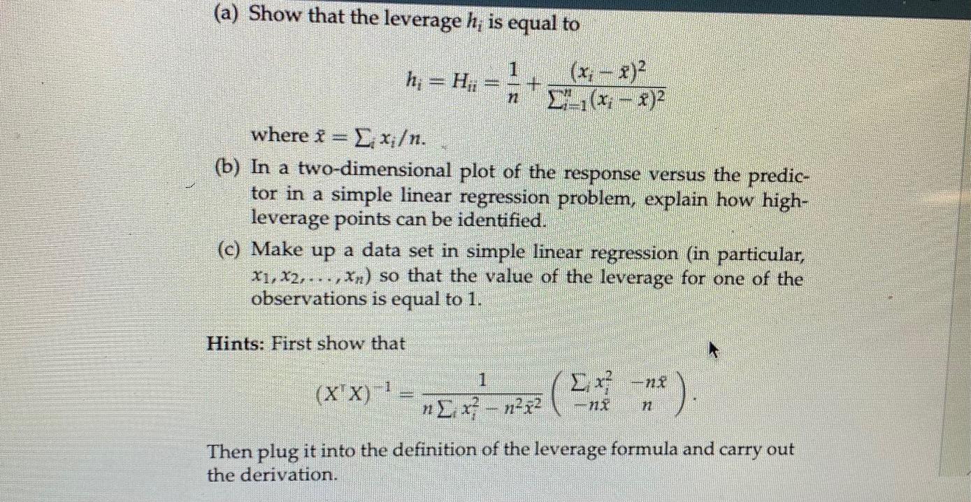 Solved Consider the simple linear regression model, yi = β0 | Chegg.com