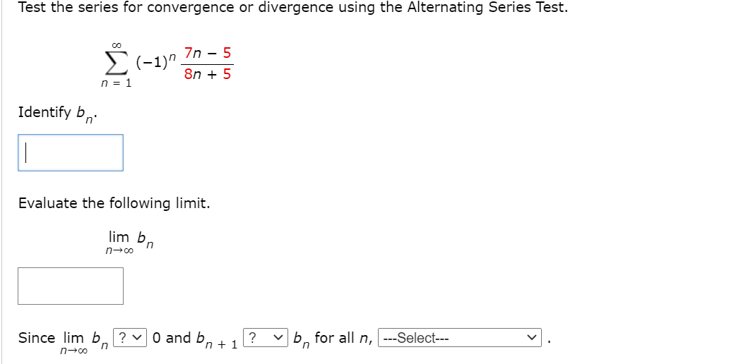 Solved Test The Series For Convergence Or Divergence Using