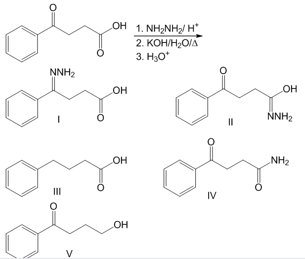 Solved OH 1. NH2NH2/H 2. KOH/H2O/A 3. H307 NNH2 OH NNH2 NH2 | Chegg.com