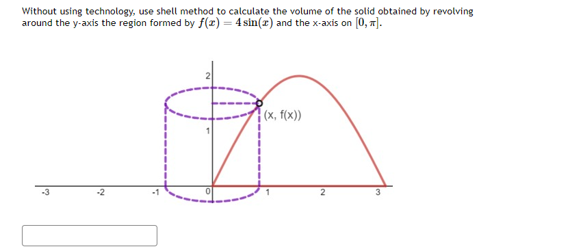 Solved Without using technology, use shell method to | Chegg.com