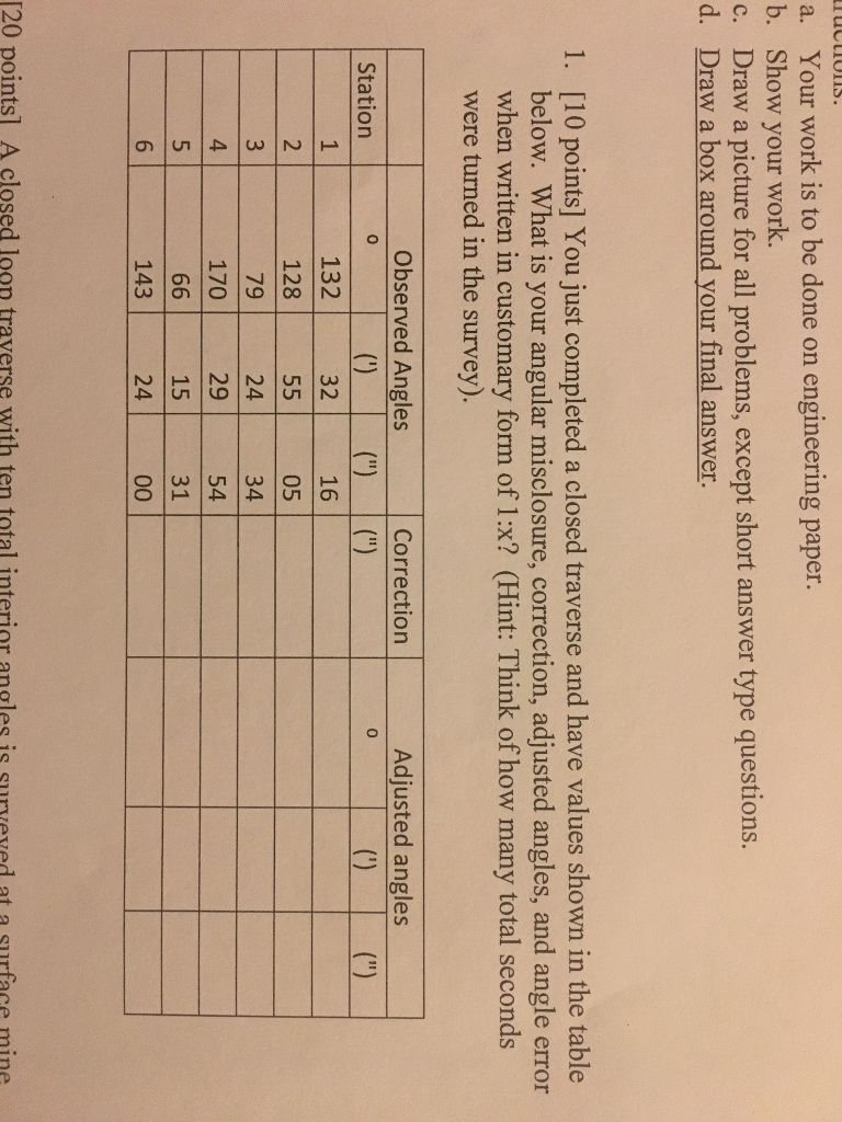 Solved A Your Work Is To Be Done On Engineering Paper B