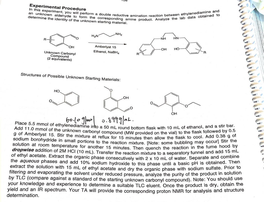 Solved What is Amberlyst 15's purpose in this reaction? At | Chegg.com