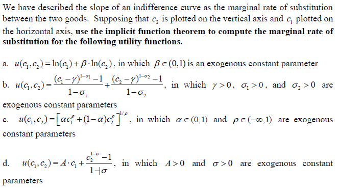 Solved use the implicit function theorem to compute the | Chegg.com