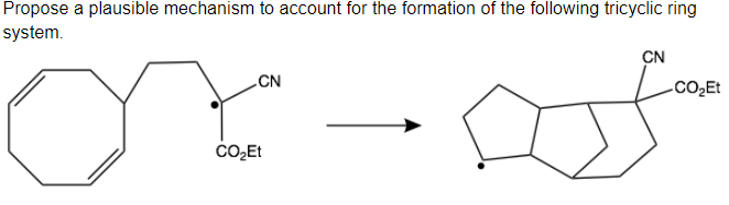 Solved Propose a plausible mechanism to account for the | Chegg.com
